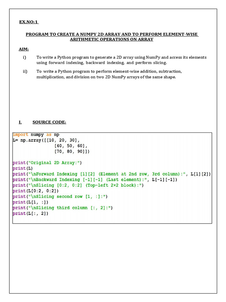 Class 12 Ai Practical Ex 1 - 9 | PDF | Software Engineering | Computer ...