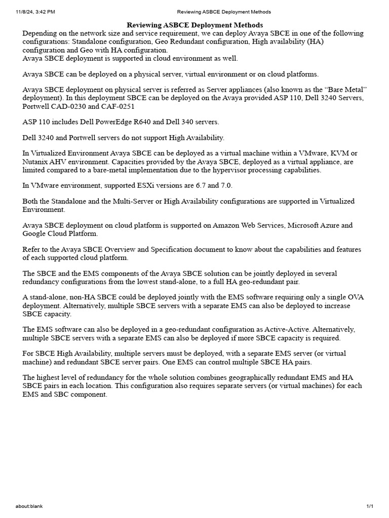 Reviewing Asbce Deployment Methods Pdf Virtualization Server 8568