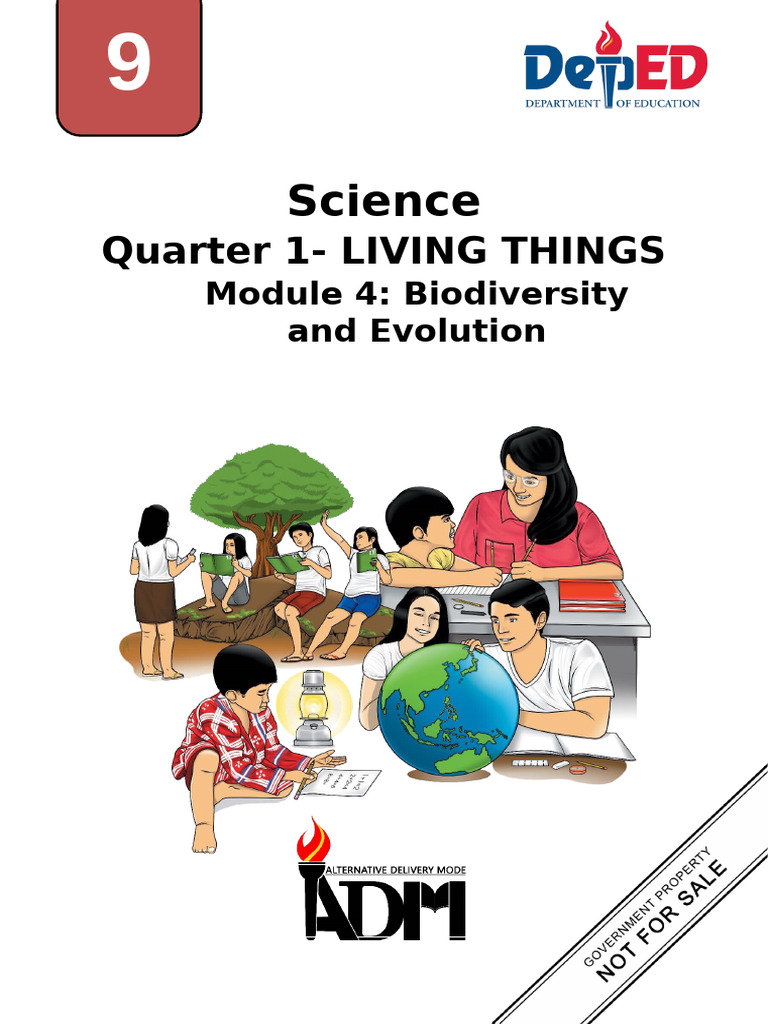 Science 9 Q1 Mod4 Biodiversity and Evolution | PDF | Biodiversity ...