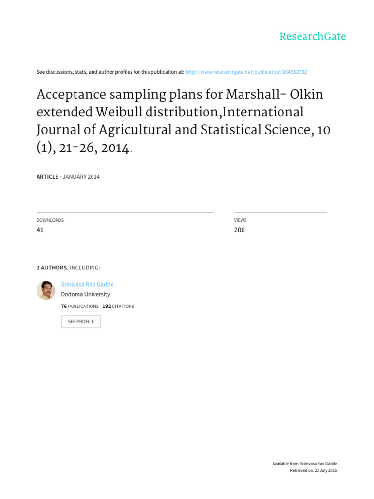 14(d)-PRR-GS-IJASS | PDF | Statistics | Statistical Analysis