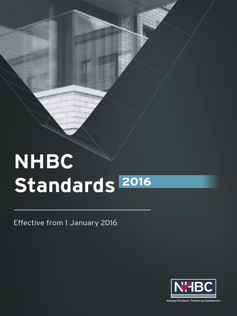 NHBC Standards 2016 | PDF | Concrete | Wall