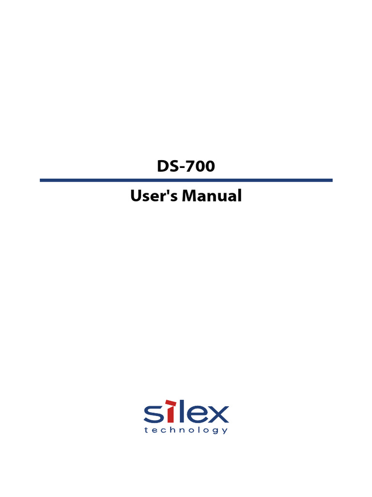 Ds700 Manual Eng XX | PDF | Ip Address | Usb