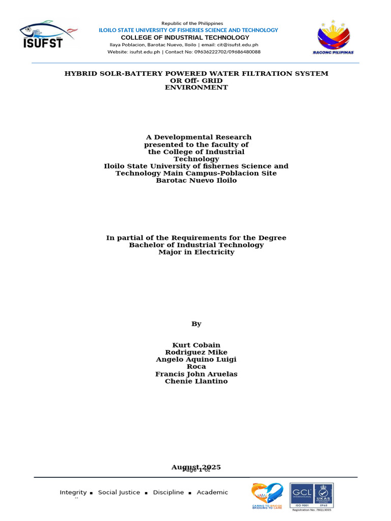 Thesis Group 5 | PDF | Usability | Off The Grid