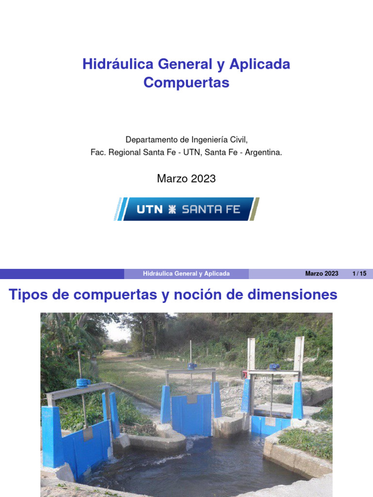 Compuertas | PDF