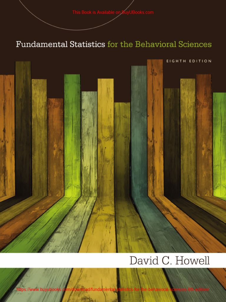 Fundamental Statistics For The Behavioral Sciences (8th Edition) PDF ...