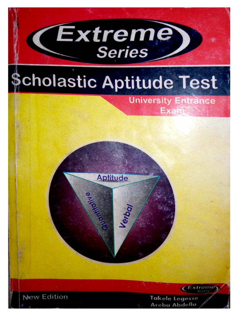 Scholastic Aptitude Test University Entrance Exam 260210 214556 | PDF