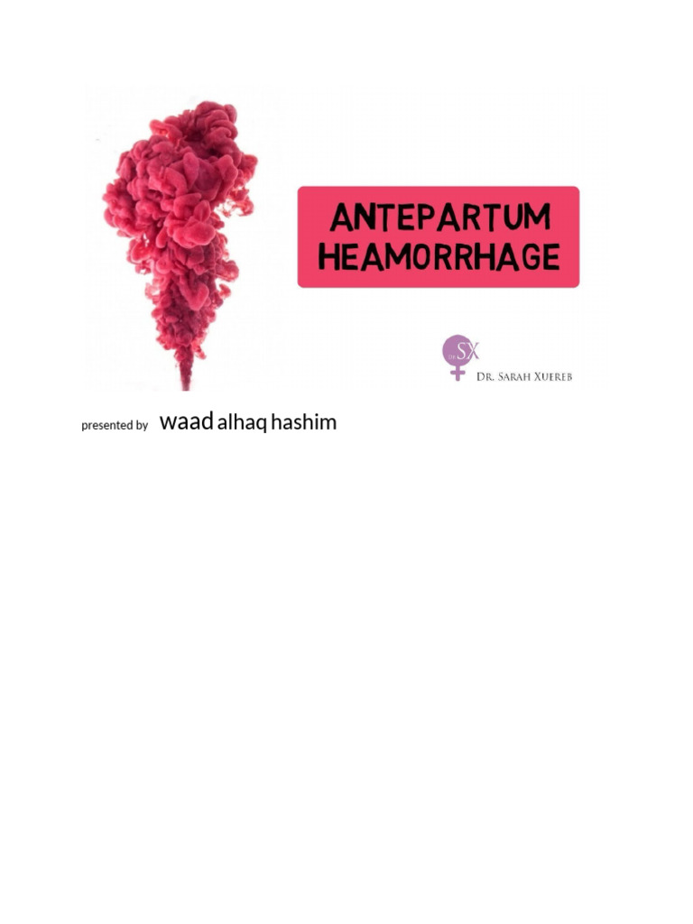 Obstetric Emergencies | PDF