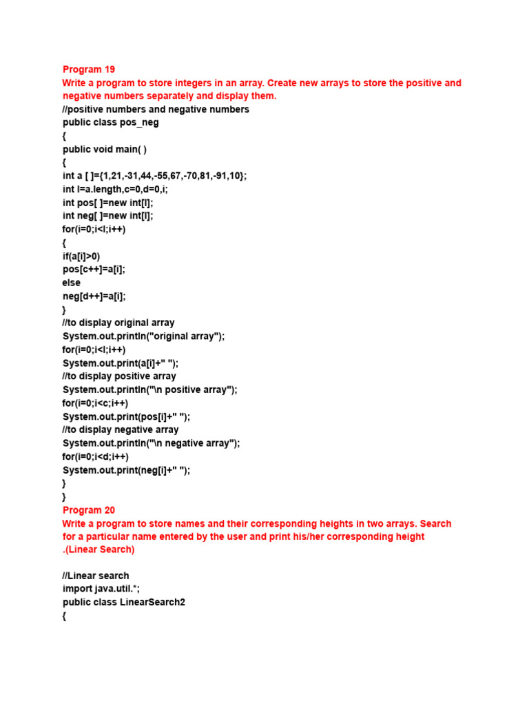 Record Programs 3rd Set 2025-26 | PDF | Integer (Computer Science ...