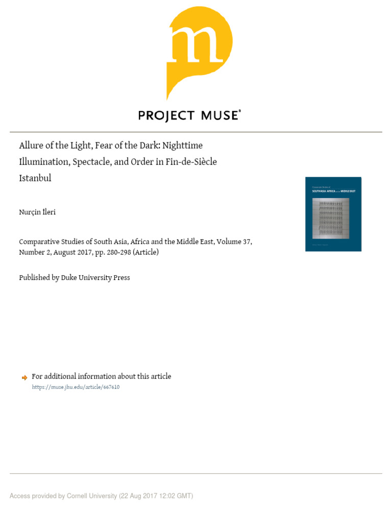 Allure of the Light Fear of the Dark Ni | PDF | Night | Lighting