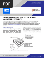 Interlocking Concrete Block Guidelines | PDF | Road Surface | Concrete