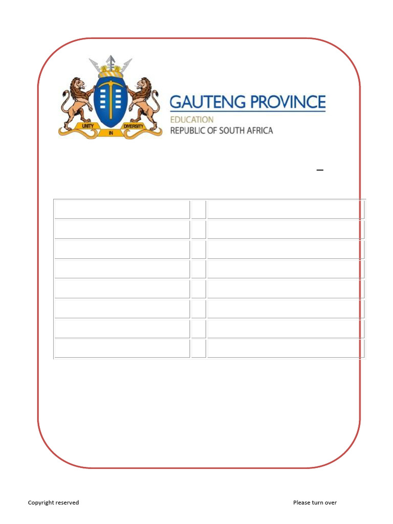 2025 Grade 12 Test 1 Geomorphology Marking Guideline | PDF | River ...