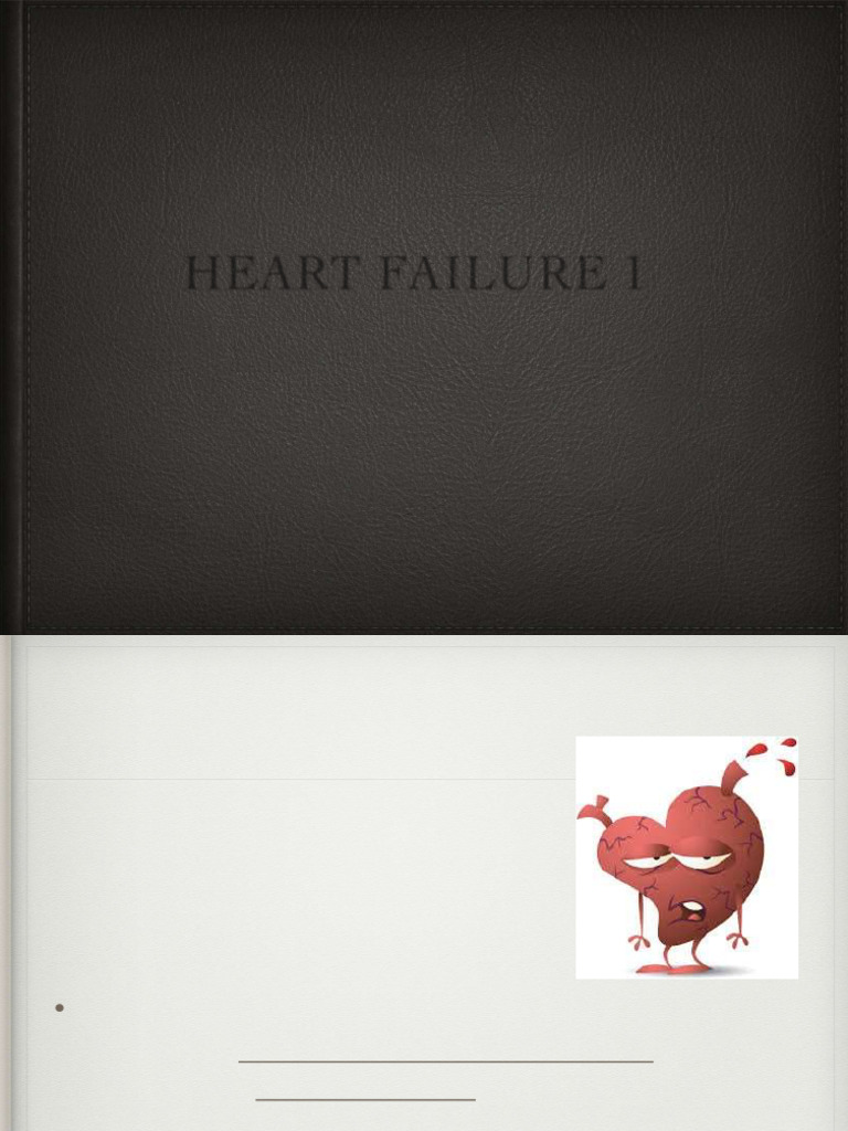 Merged - Presentation Cardiac Failure | PDF | Heart Failure | Heart
