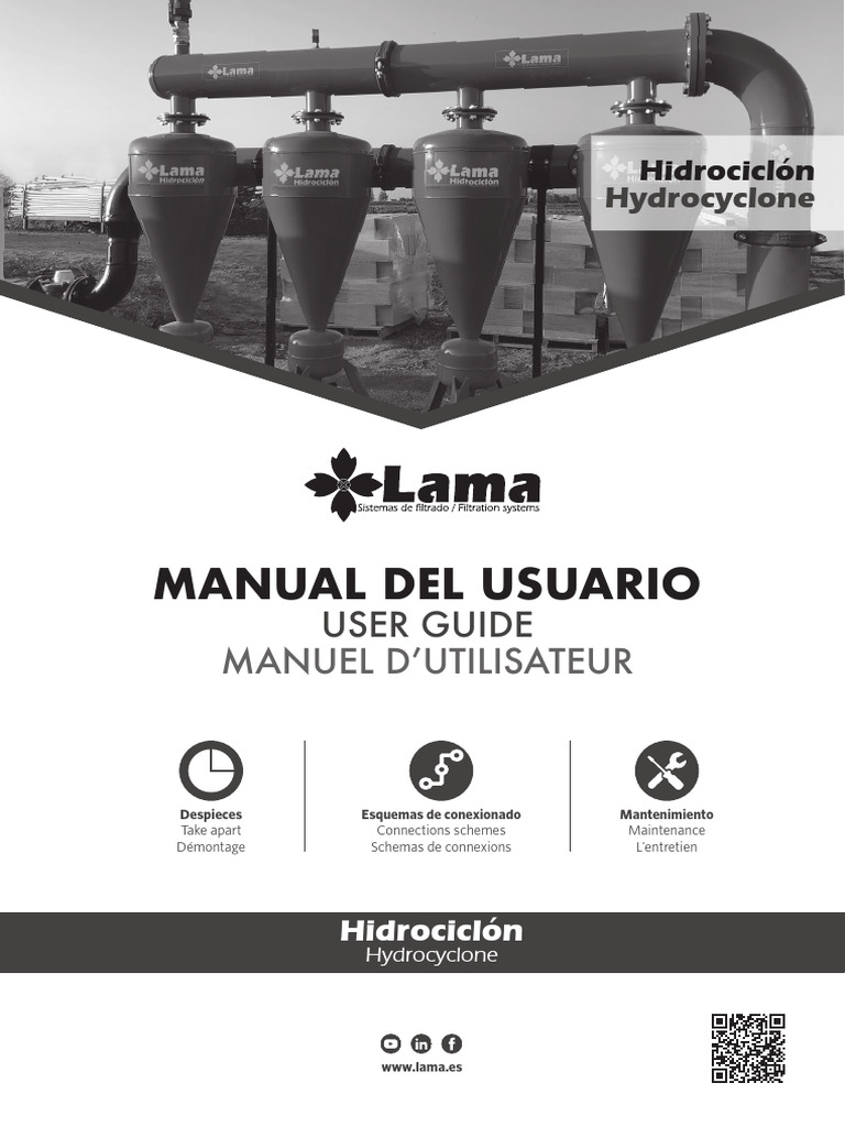Lama Hydrocyclones Guide | PDF | Agua | Ingeniería Química
