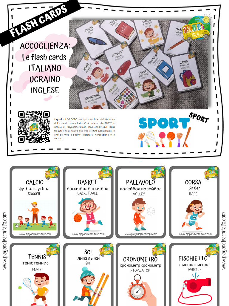 Flash Card Sport | PDF