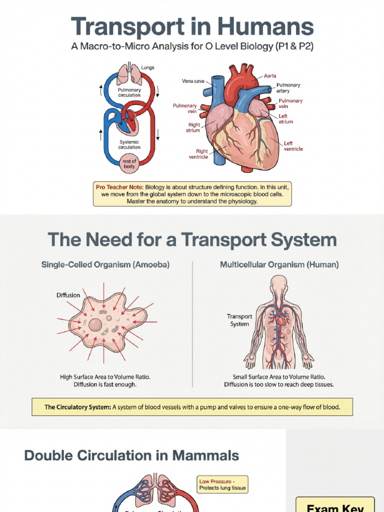 Circulation Transport and The Heart | PDF