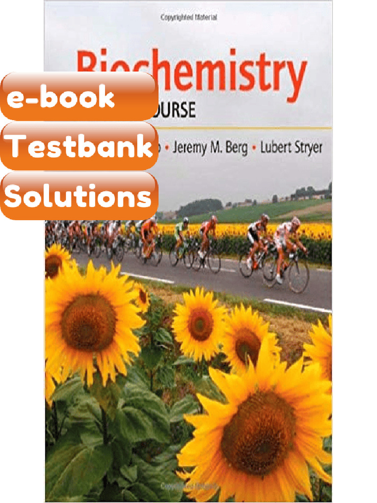 Testbank Biochemistry a Short Course 1st Edition by John L Tymoczko ...