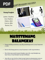 Mga Halimbawa NG Salitang Lalawiganin Delete | PDF