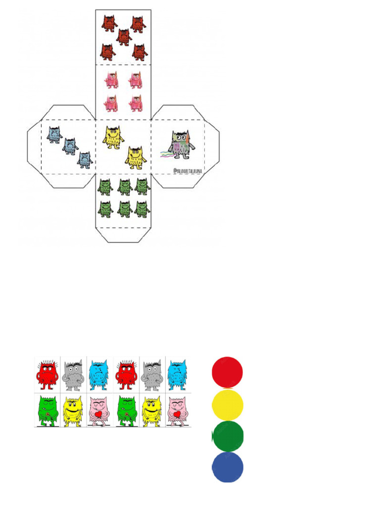 Ludo Del Moustro de Colores | PDF
