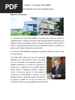 Historia de UNICARIBE y José Aybar Sánchez | PDF