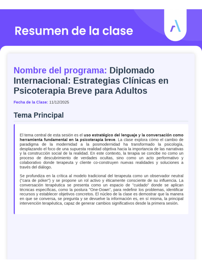 11 - 12 - Diplomado Internacional - Estrategias Clínicas en ...