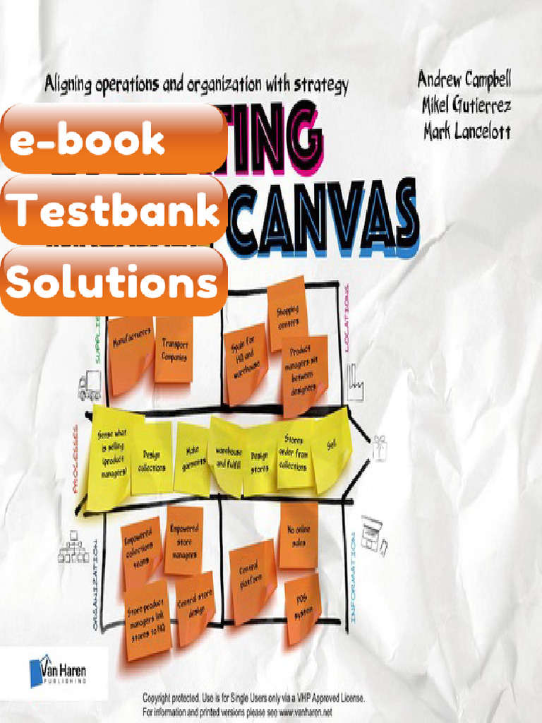 Testbank Operating Model Canvas by Van Haren Publishing Fast Download ...