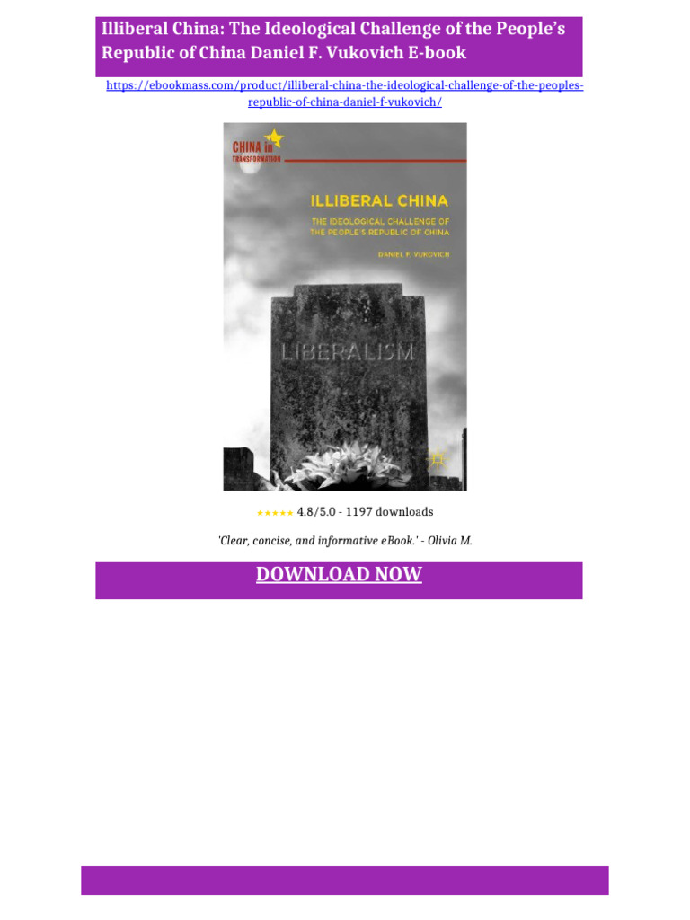 Illiberal China: The Ideological Challenge of the People’s Republic of ...
