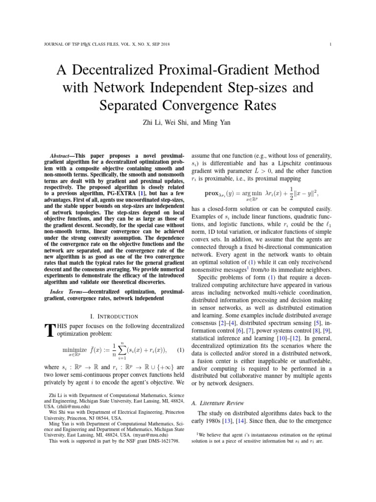 A Decentralized Proximal-gradient Method With Network Independent Step ...