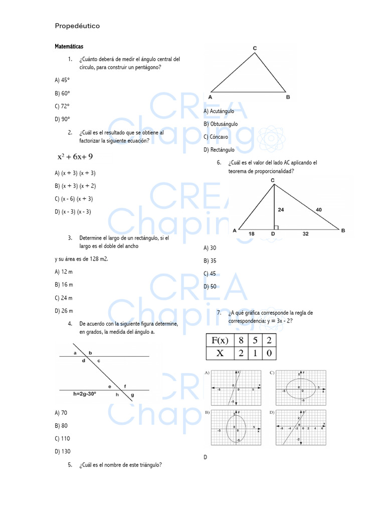 Cuadernillo PROPE 1105 | PDF | Triángulo | Materialismo