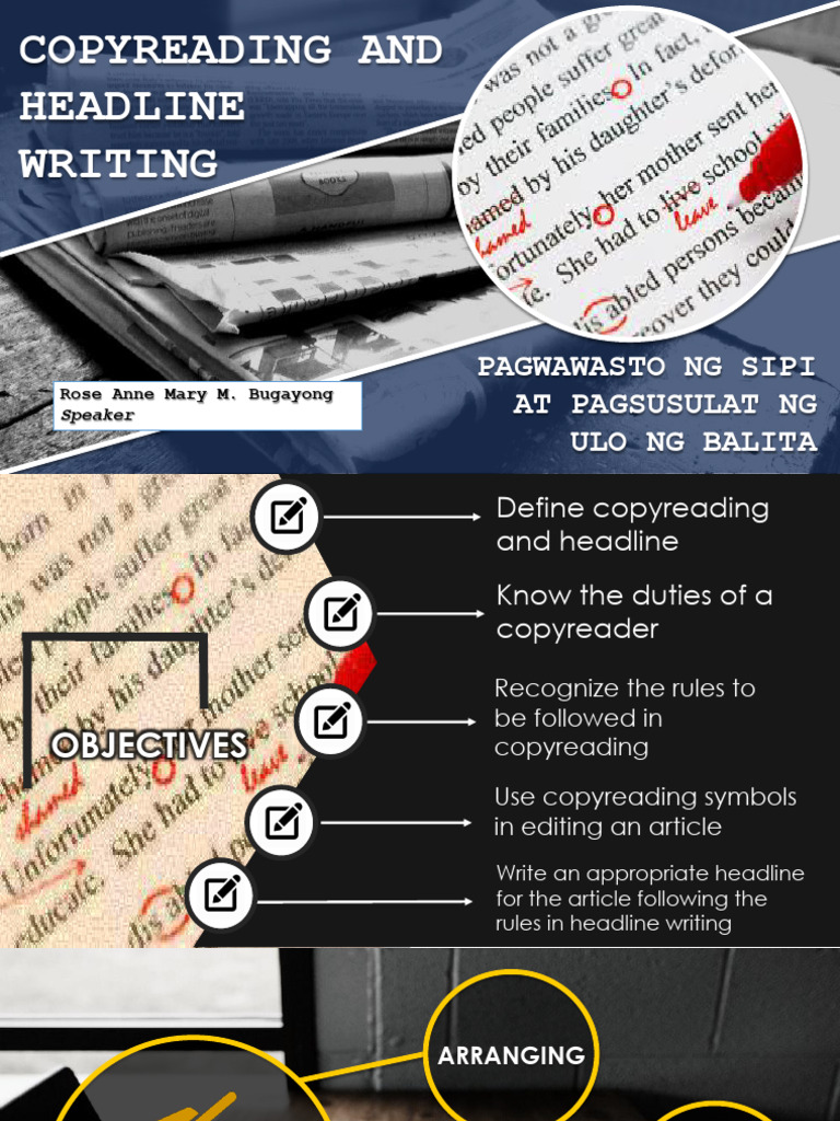 Copyreading and Headline Writing | PDF | Copy Editing | Comma