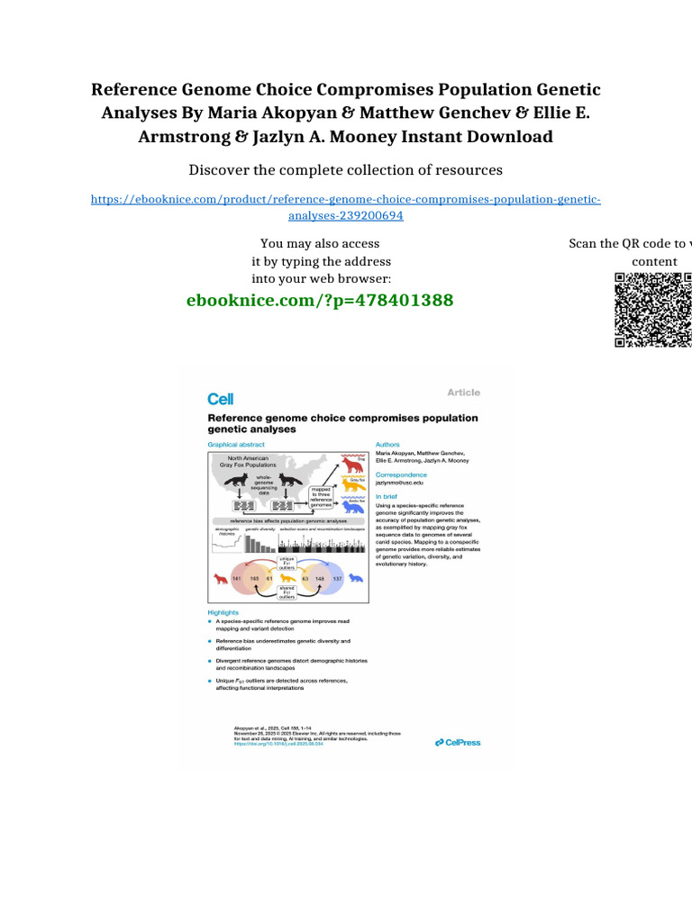 Reference genome choice compromises population genetic analyses by ...