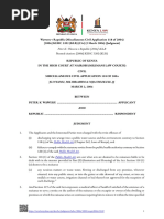 Drafting a Plaint in Kenya: A Guide | PDF | Damages | Lawsuit