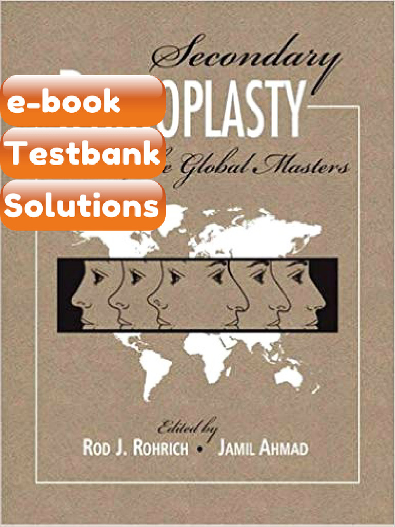 Testbank Secondary Rhinoplasty by Rod J Rohrich Jamil Ahmad Fast ...