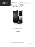 Dell Precision T5600 Spec Sheet | PDF
