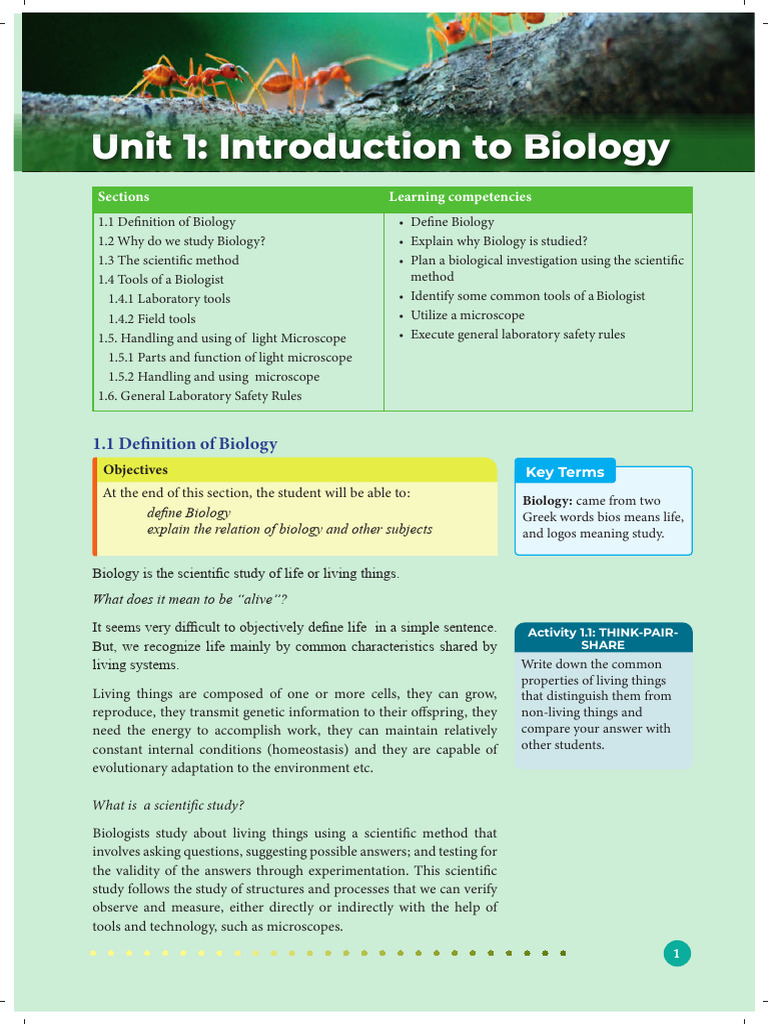 G9-Biology-STB-2023-web-8-23 | PDF | Hypothesis | Microscope