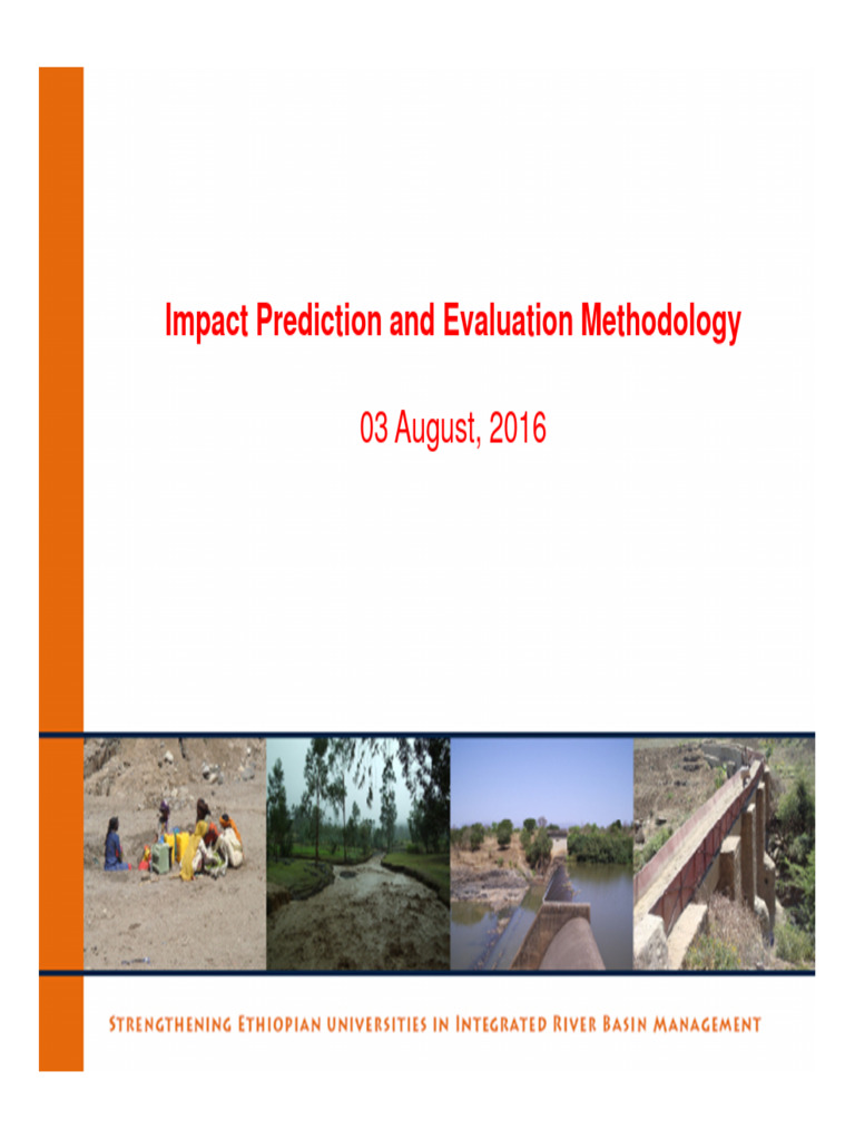 EIA 07 Impact Prediction Methodology Compatibility Mode | PDF | Cost ...