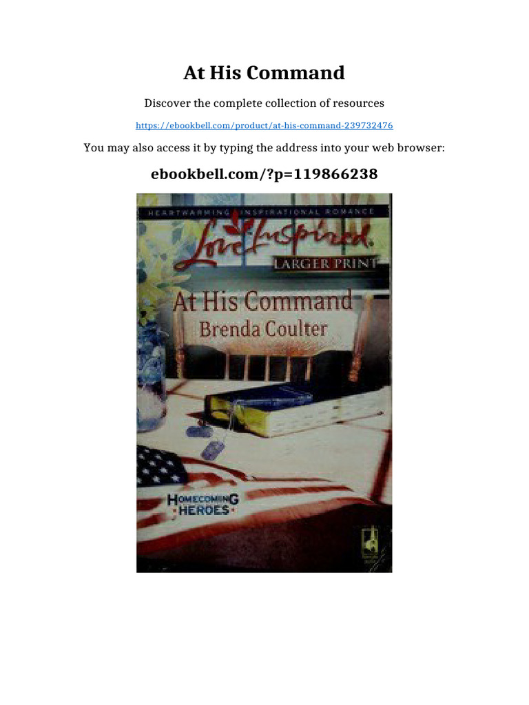 At His Command Full Digital Chapters | PDF | Employment | Taxes