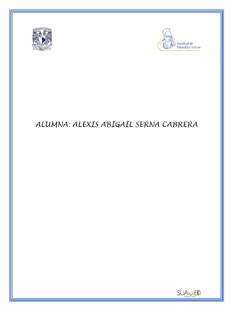 U3a1 AlexisSerna | PDF | Aprendizaje | Sociedad