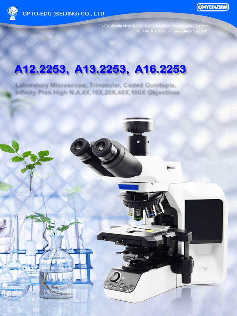 A12.2253, A13.2253, A16.2253 Catalogue | PDF | Microscope | Color