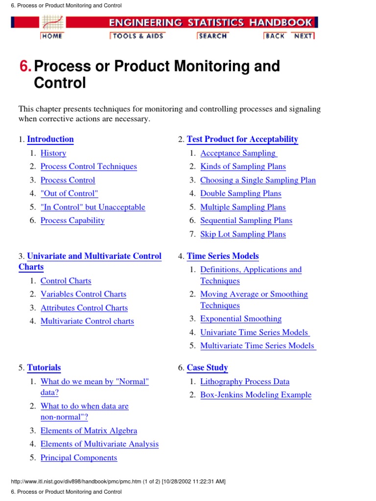 Statistical Process Control | PDF | Normal Distribution | Sampling ...