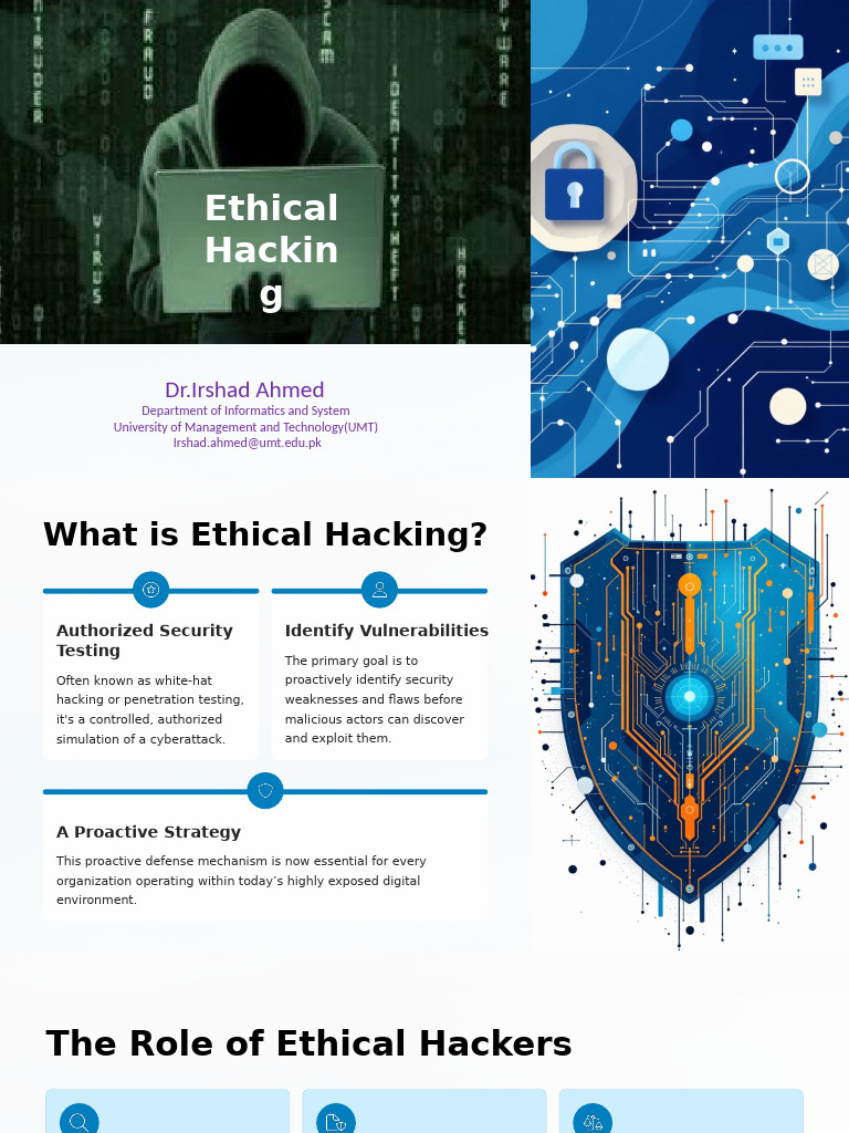 Overview of Ethical Hacking | PDF | White Hat (Computer Security ...