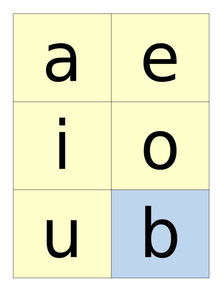 Letters For Reading Activities | PDF