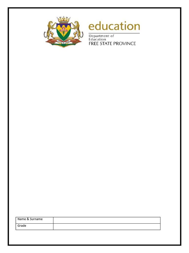 English Fal Grade 4 Term 1 2024 Exemplar Task | PDF | Adverb | Verb