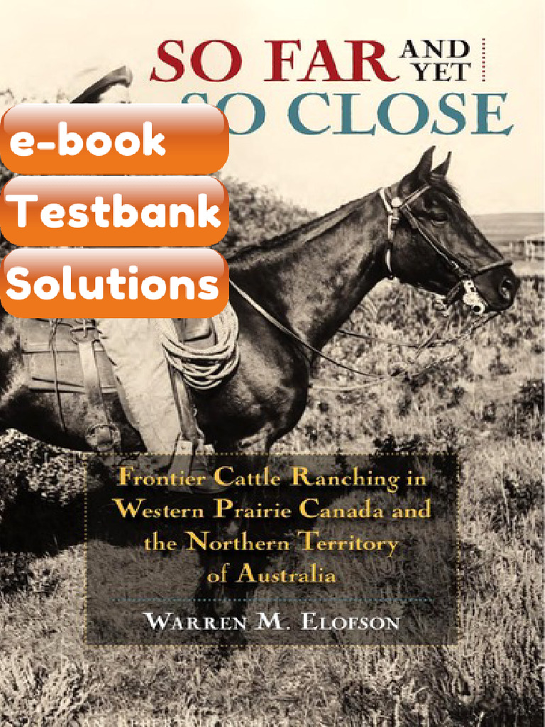 Testbank So Far and Yet So Close by Warren Elofson Fast Download | PDF ...