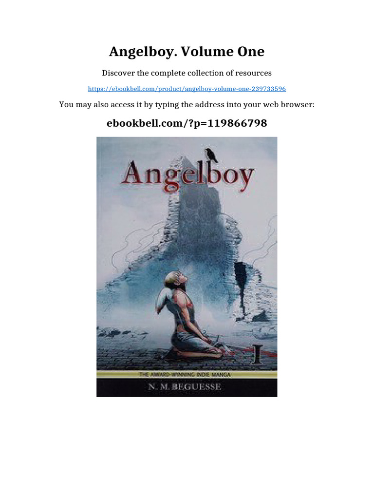 Angelboy. Volume one Full Chapters Included | PDF | Intellectual ...