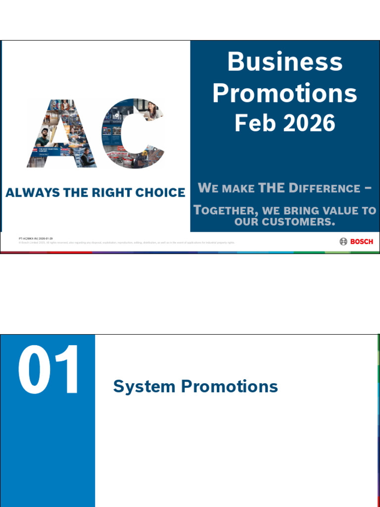 01 System Promotions - FEB 2026 | PDF