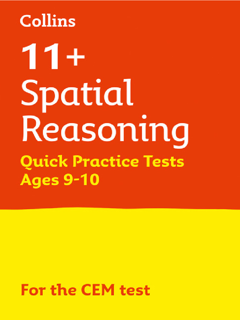 11+ Quick Practice Tests for the CEM Test - Spatial Reasoning Age 9-10 ...