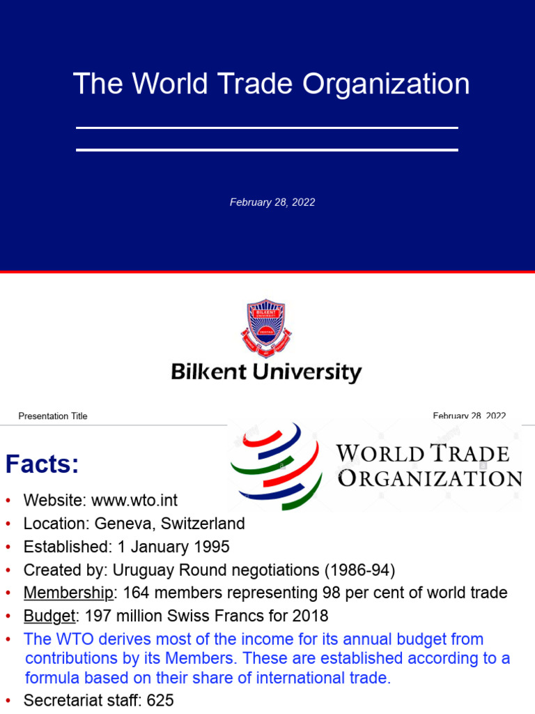 5. the World Trade Organization | PDF | World Trade Organization | Most ...
