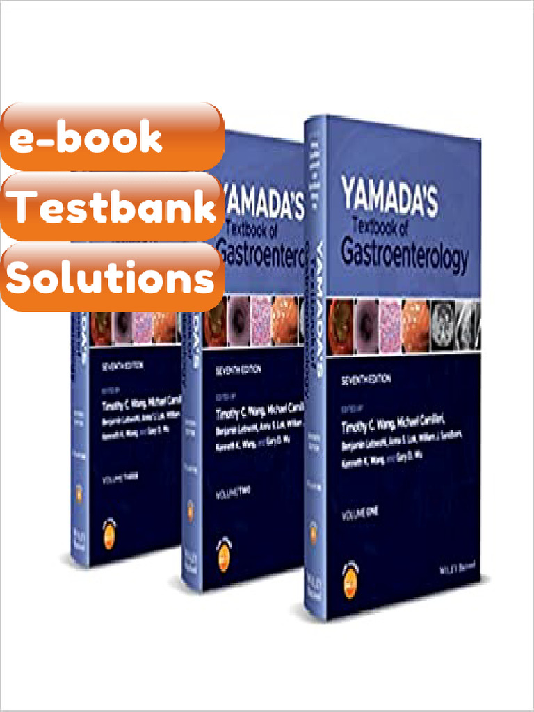 Testbank Yamada s Textbook of Gastroenterology 7th Edition 3 Volume Set ...