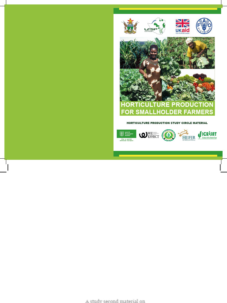 Horticulture Study Circle | PDF | Vegetables | Mulch