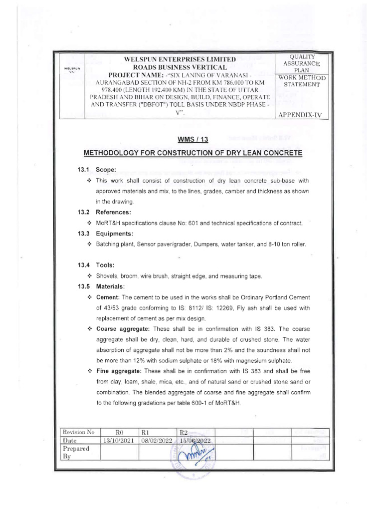 DLC & PQC Methodology | PDF